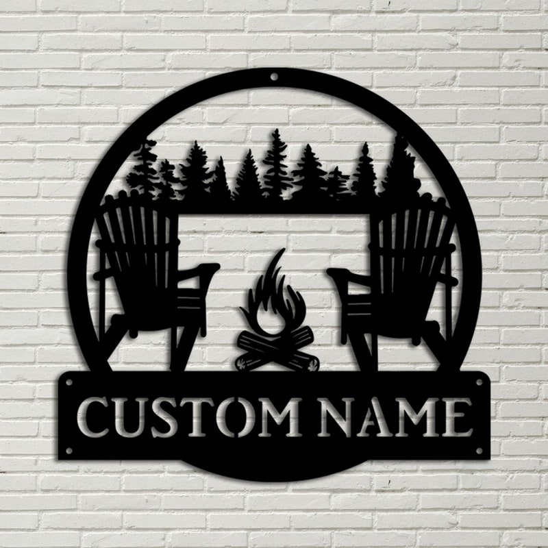 Campfire Sign - Etsy