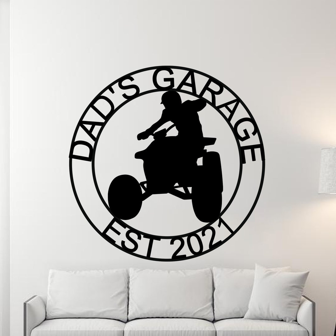 Four Wheeler Parking Sign, Four Wheeler Sign, ATV Sign, ATV Parking ...