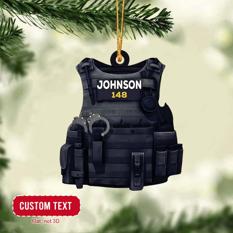 Nypd Custom Ornament - Etsy Canada