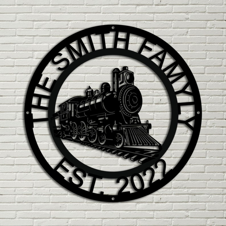 Personalized Train Sign Train Conductor Gift Train Driver - Etsy