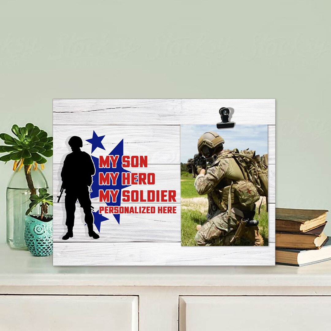 Military Gifts Military Frames Soldier Gifts My Son is My Hero - Etsy