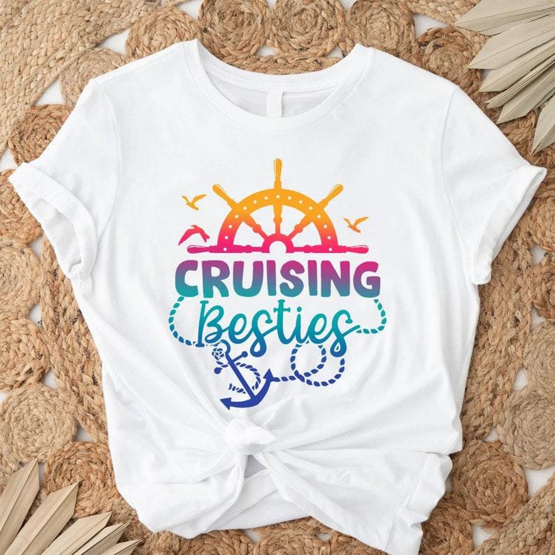 Cruising Besties Girls Gone Cruising Tshirt, Cruise Shirts, Best ...