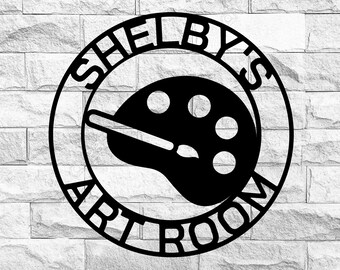 Art Room Sign, Craft Room Sign, Arts and Crafts Sign, Metal Sign, Hobby ...