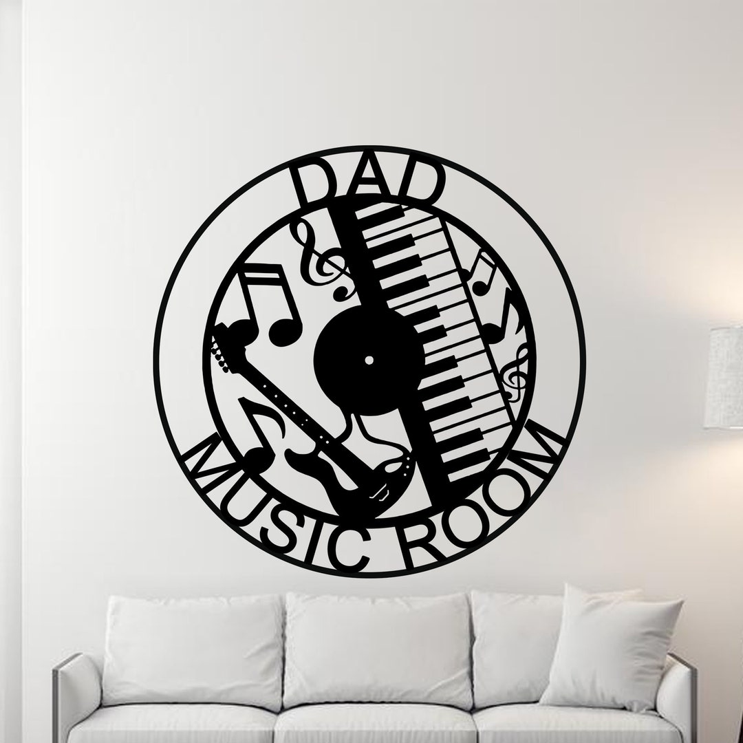 Custom Music Room Sign, Music Studio Metal Sign, Personalized Music ...