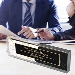 Personalized Teacher Desk Name Plate - Teacher Gift, Custom Teacher ...