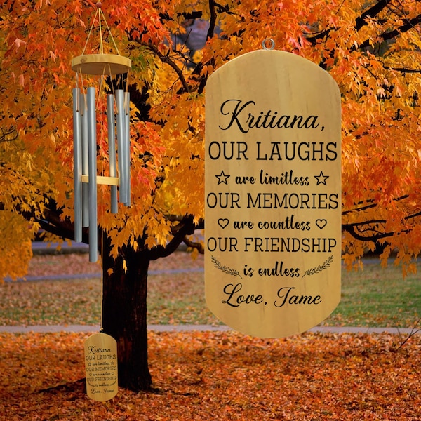 Friendship Wind Chimes - Etsy