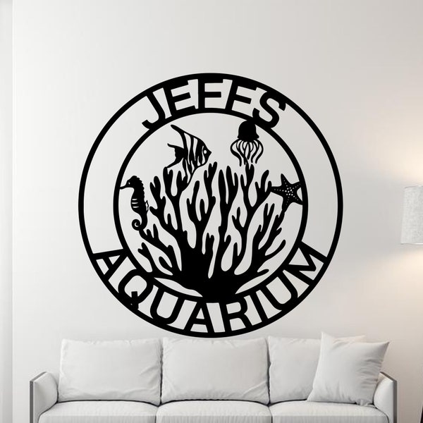 Custom Fish Tank Signs - Etsy