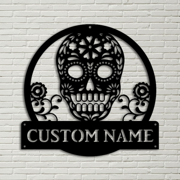 Sugar Skull Couple - Etsy