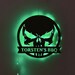 Personalize Skull Led Metal Sign, Custom Skull Metal Sign, Skull Sign ...