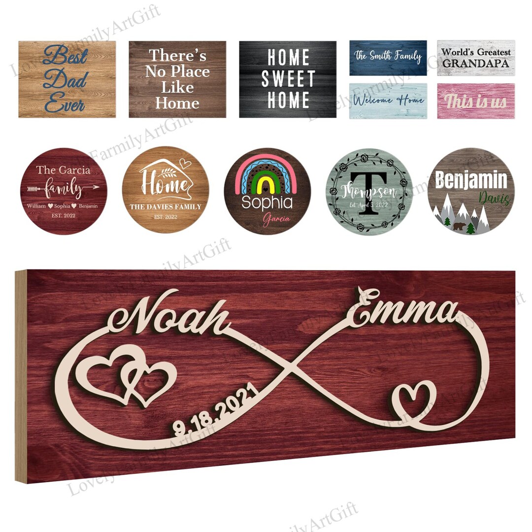 Custom Wood Signs | Stained Wood Sign With Your Personalized Quote ...
