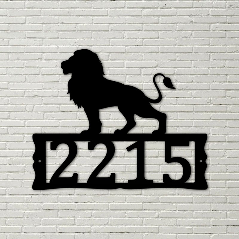 Cricut House Number Signs - Etsy