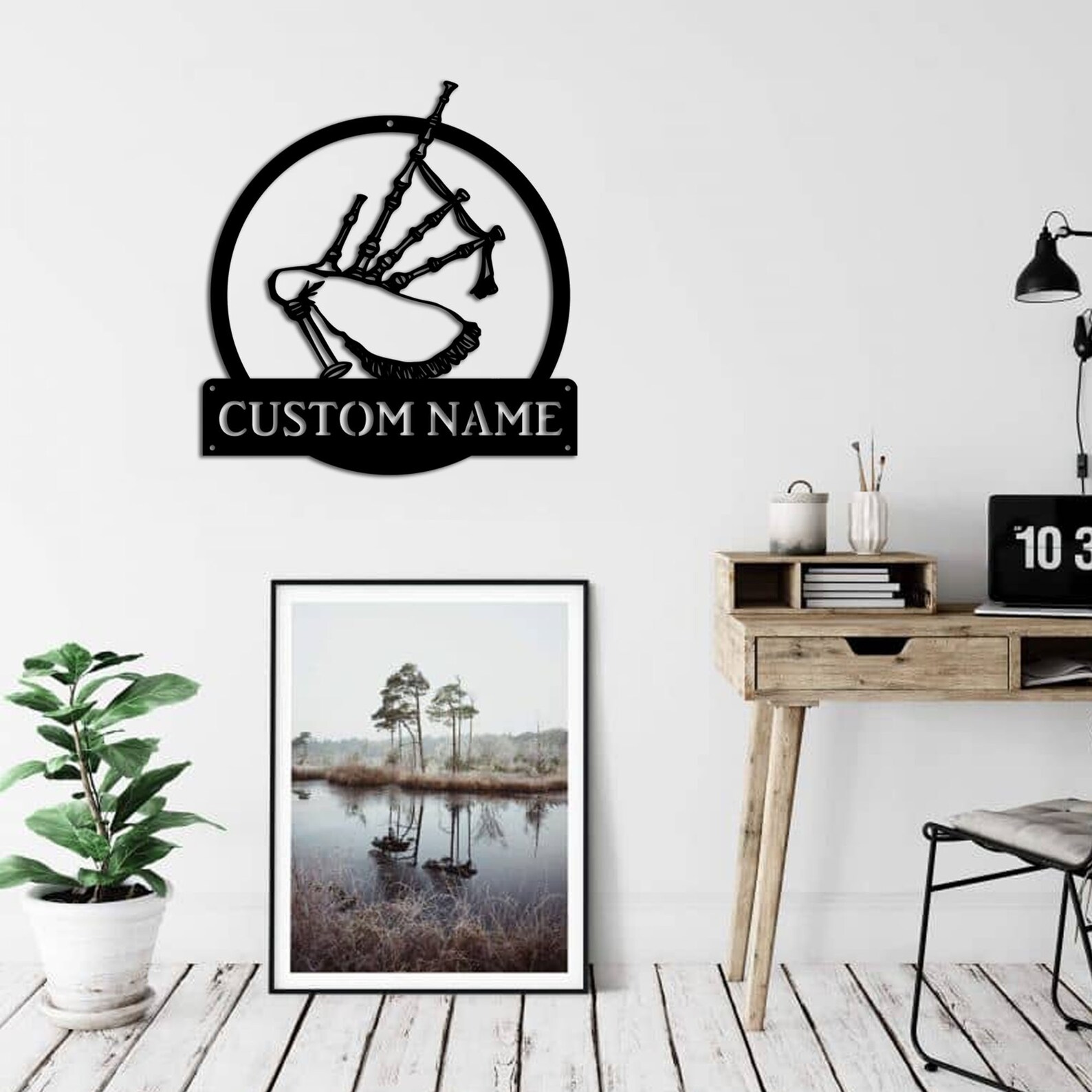 Personalized Bagpipes Music Monogram Metal Sign Art Custom - Etsy