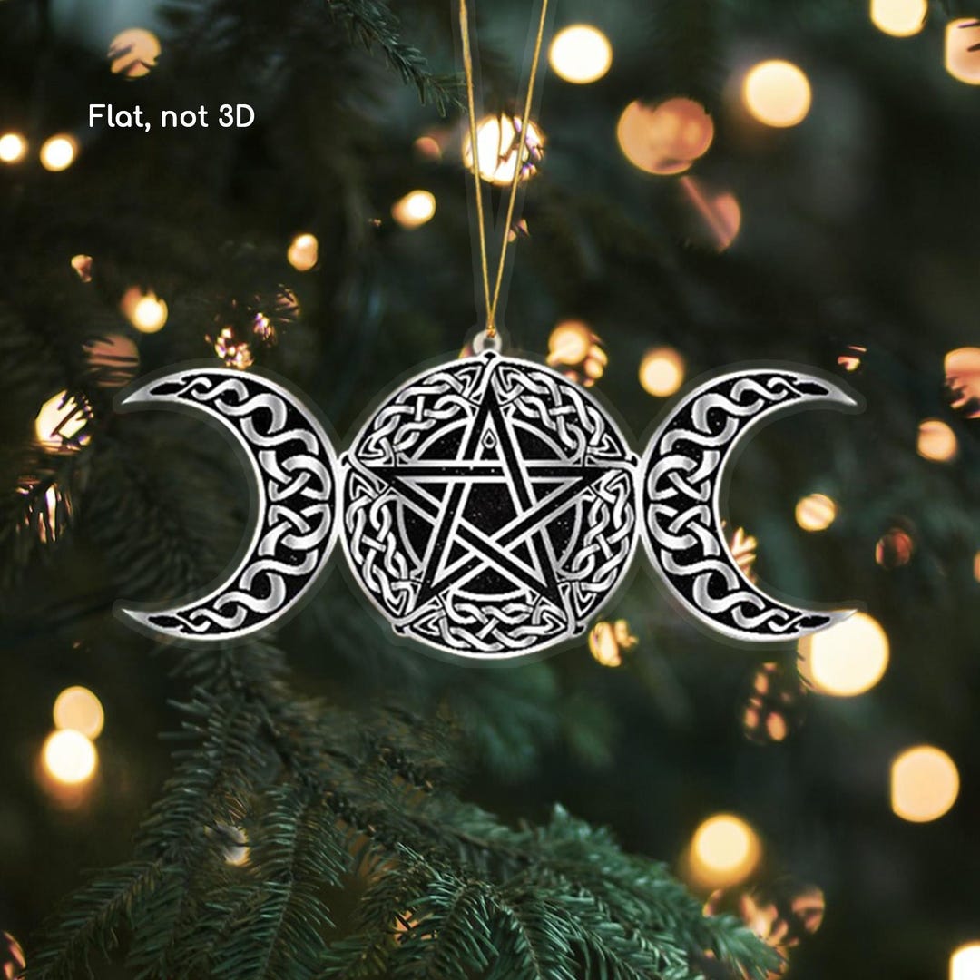 Triple Moon Hanging Ornament, Triple Moon Ornament Keepsake, Christmas ...