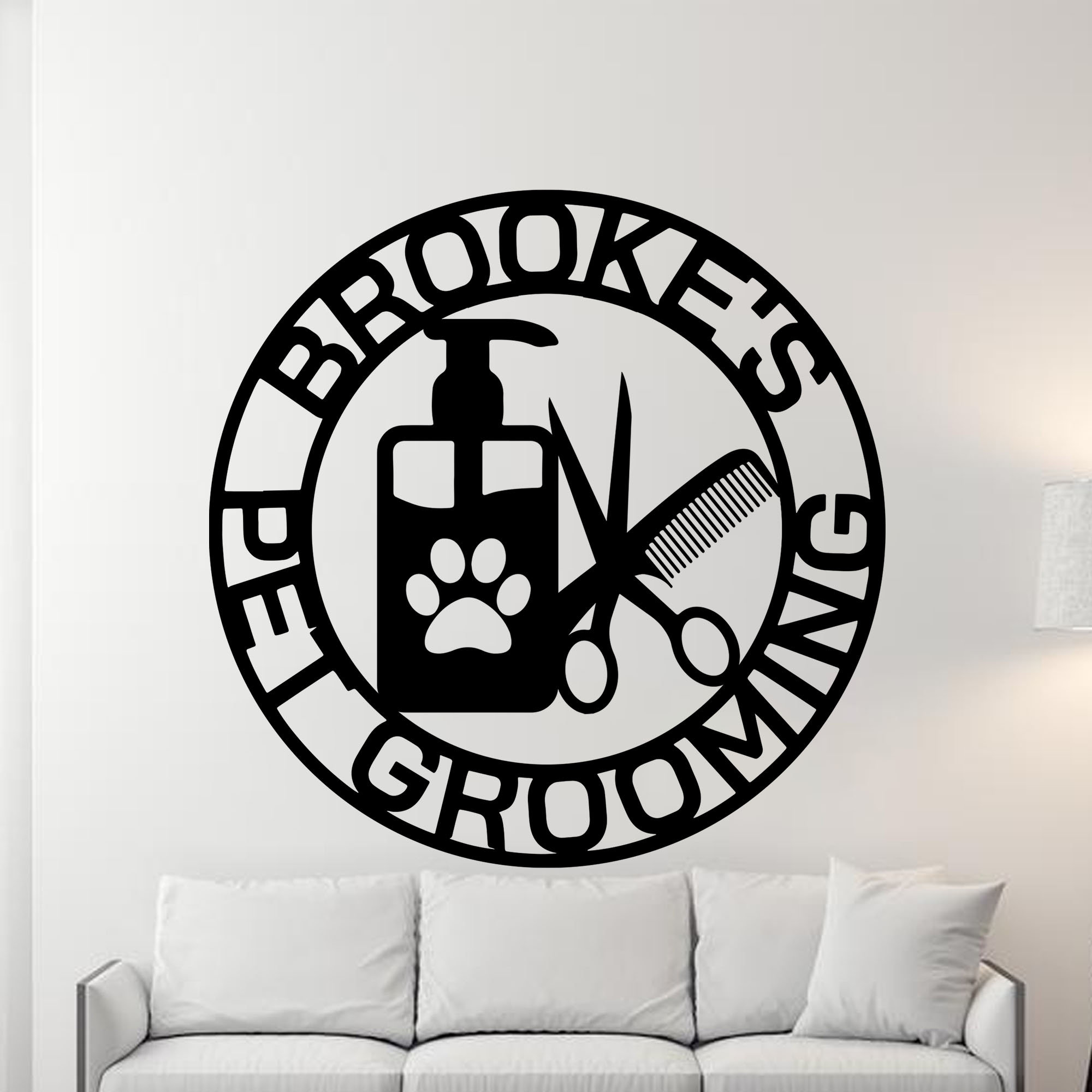 Pet Grooming Sign Pet Groomer Sign Dog Grooming Sign - Etsy