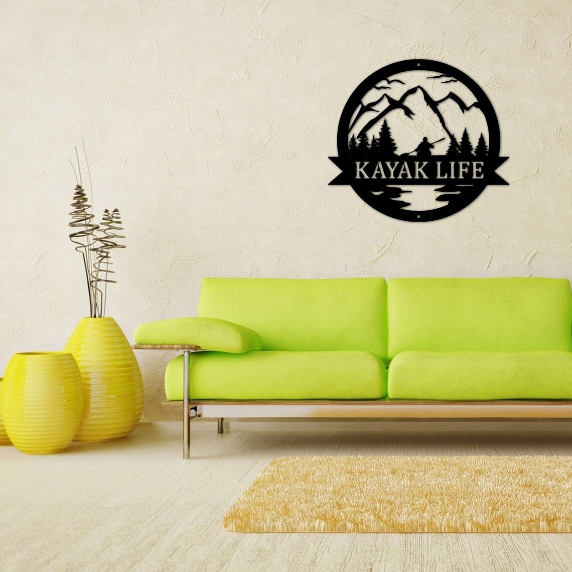 Great Outdoor Kayak Decor Kayak Sign Camp Sign Gift for Him | Etsy