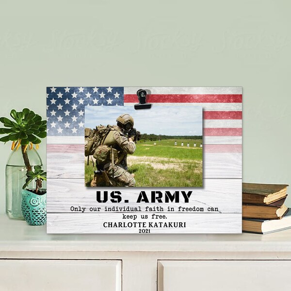 Custom Army Frame - Etsy