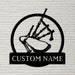 Personalized Bagpipes Music Monogram Metal Sign Art Custom Bagpipes ...
