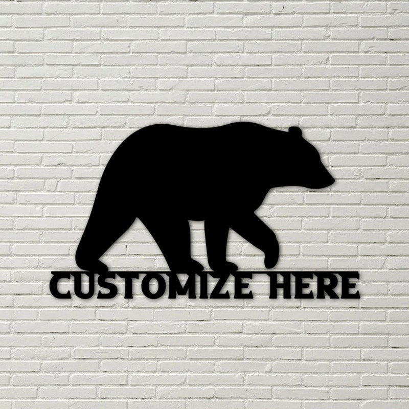 Bear Signs - Etsy