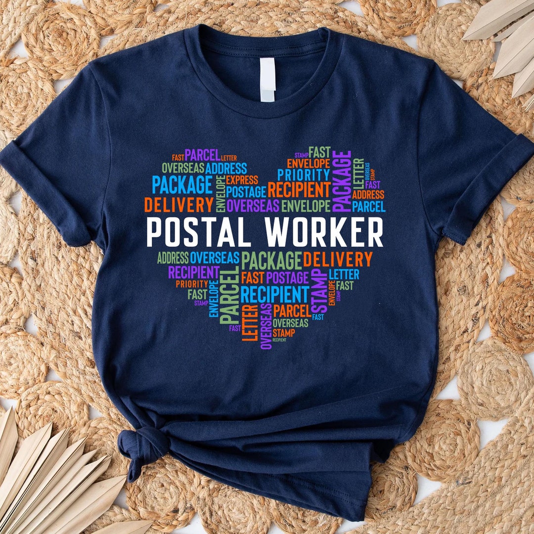 Postal Worker Shirt, Postal Carrier Shirt, Mailman T-shirt, Postman T ...