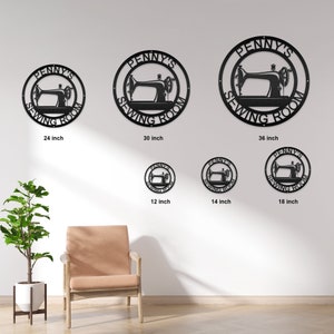 Sewing Room Sign, Personalized Sign, Sewing Sign, Metal Sewing Sign ...