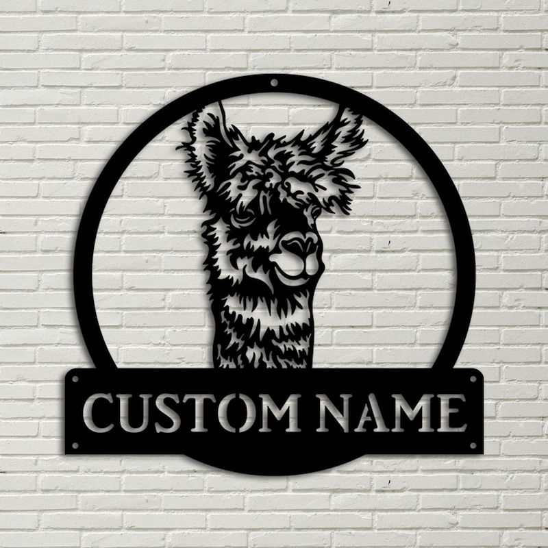 Llama Art - Etsy