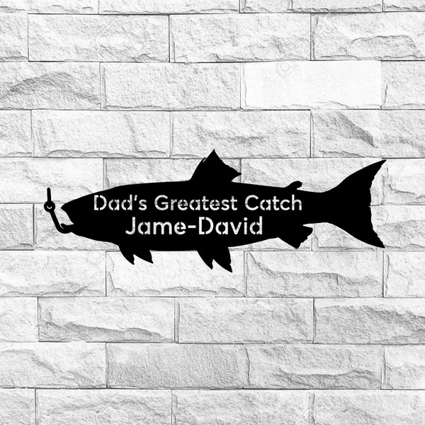 Greatest Catch Sign - Etsy
