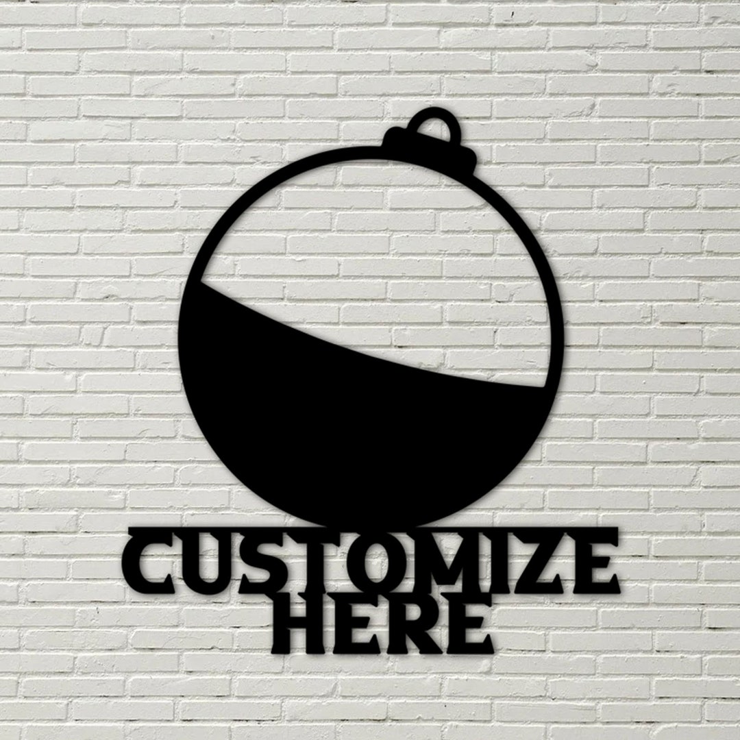 Fish Hook Sign, Metal Fish Hook, Fishing Sign, Fishing Decoration ...