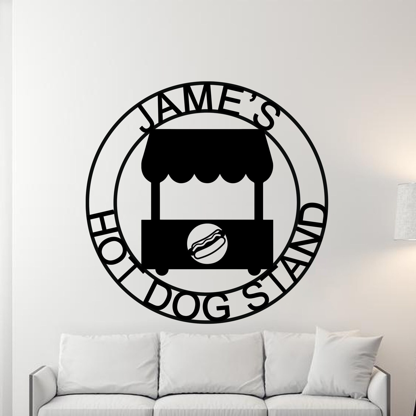 Hot Dog Stand Sign Hot Dog Shop Sign Personalized Hot Dog - Etsy