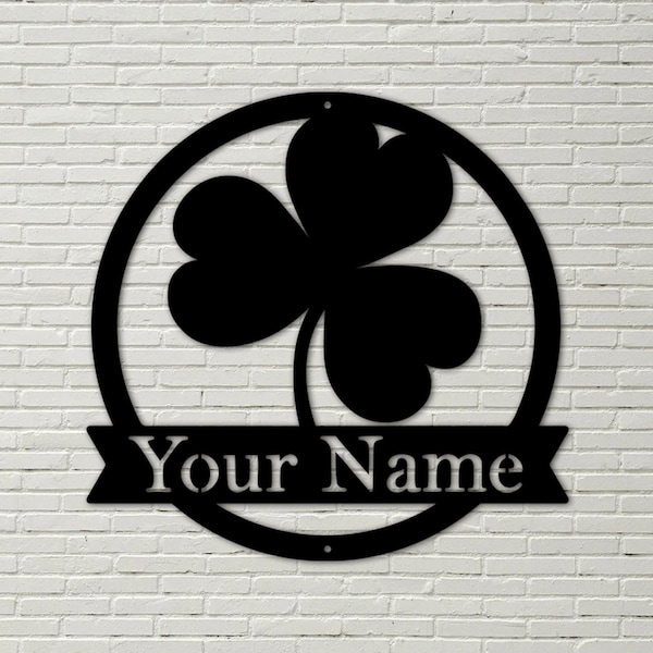 Shamrock Monogram - Etsy