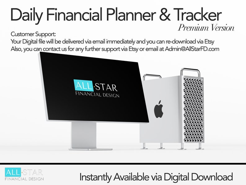 Minimalistic Daily Finance Planner | Expense Tracker | Office Diary Log ...