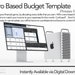 Monthly Budget Template | Zero Based Budget | Income Expense Tracker ...