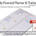 Minimalistic Daily Finance Planner | Expense Tracker | Office Diary Log ...