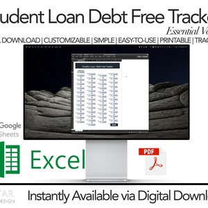 Printable Student Loan Debt Free Tracker | Debt Payoff Tracker ...