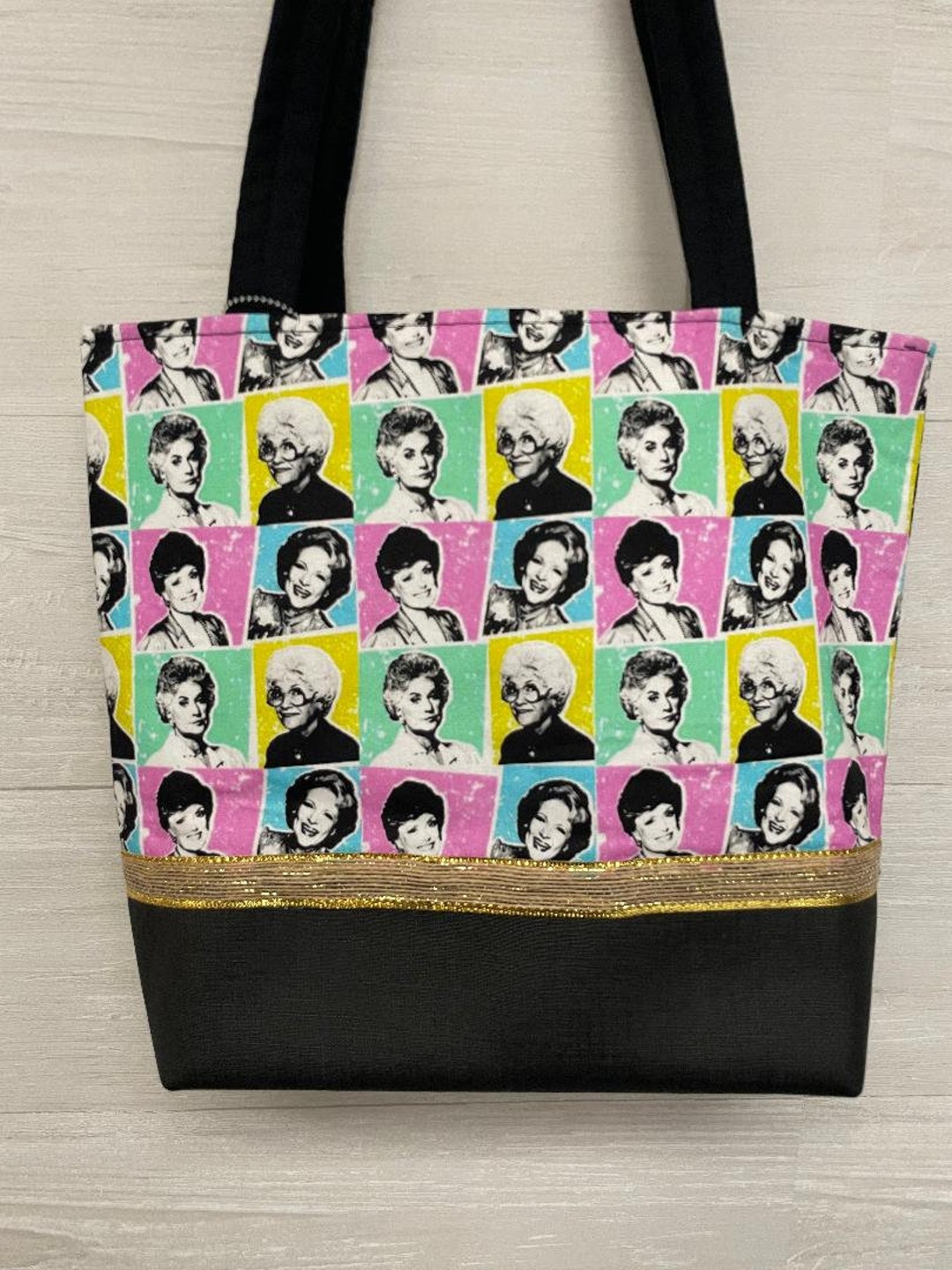 Golden Girls Purse With a Vinyl Bottom - Etsy