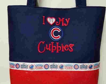 Chicago Cubs Purse | Etsy