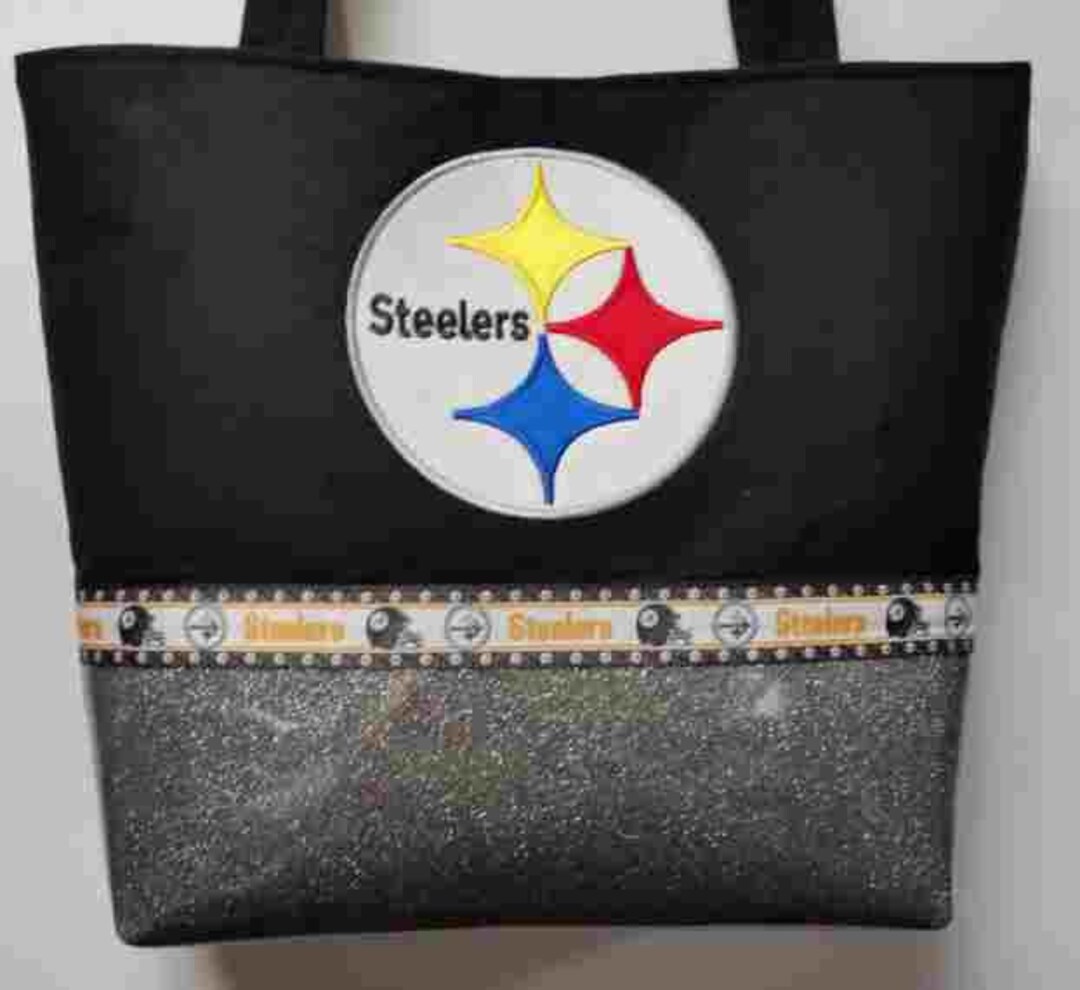 Pittsburgh Steelers Purse With a Vinyl Bottom - Etsy