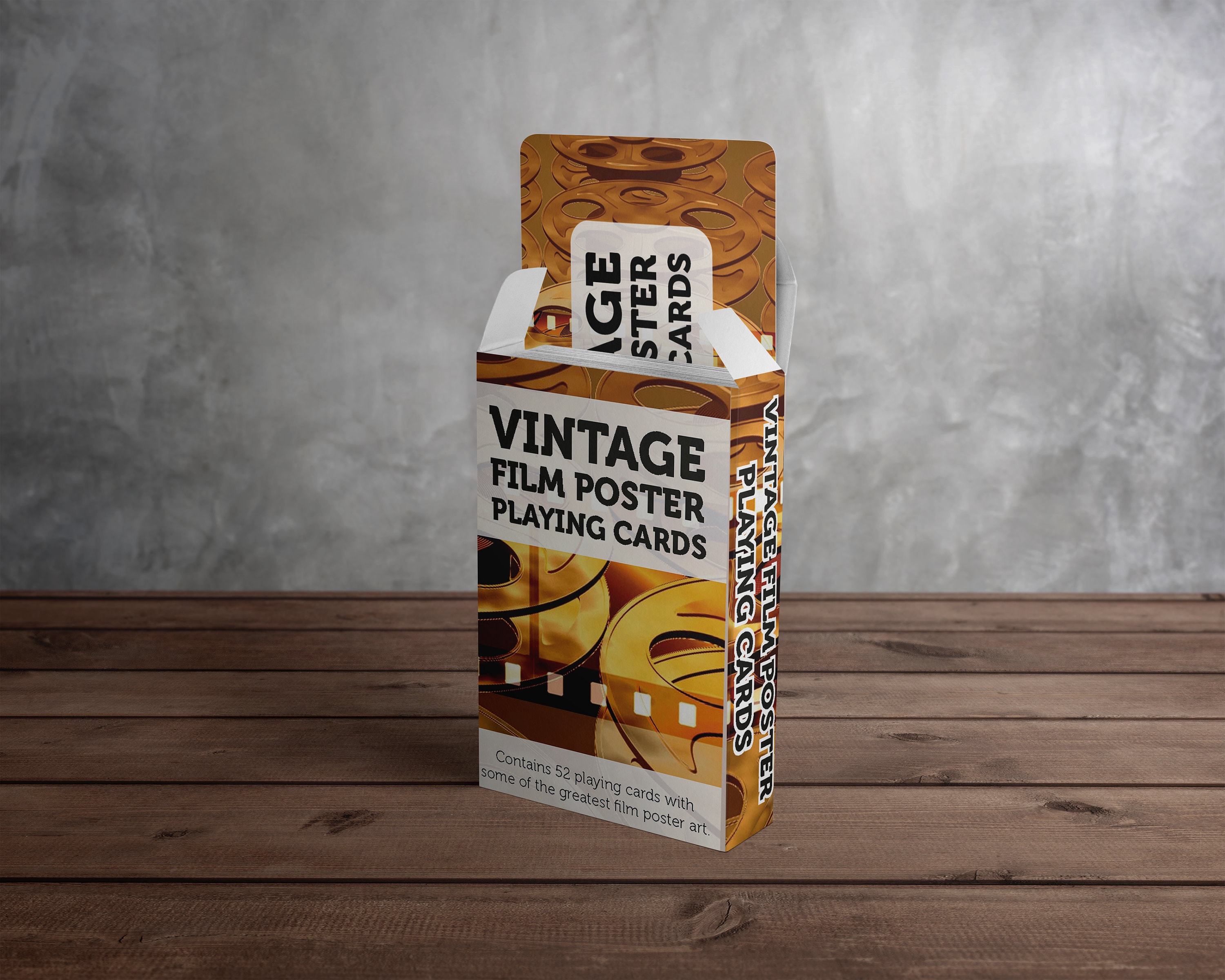 Vintage Film Poster Playing Cards - 52 Playing Cards - Card Pack ...