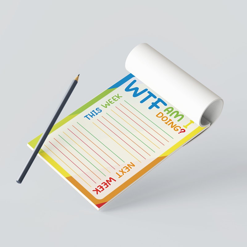 Wtf Notepads - Etsy