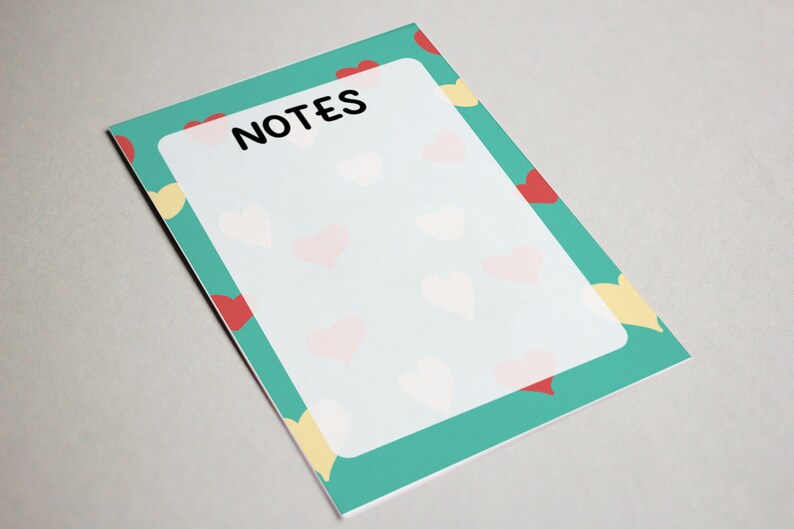 Paper & Party Supplies Paper Notepads A6 Notepad Stocking Filler Smiley ...