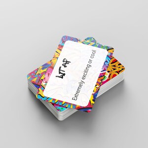 Guess the Slang Meaning Game - 52 Game Cards (game for Adults/family ...