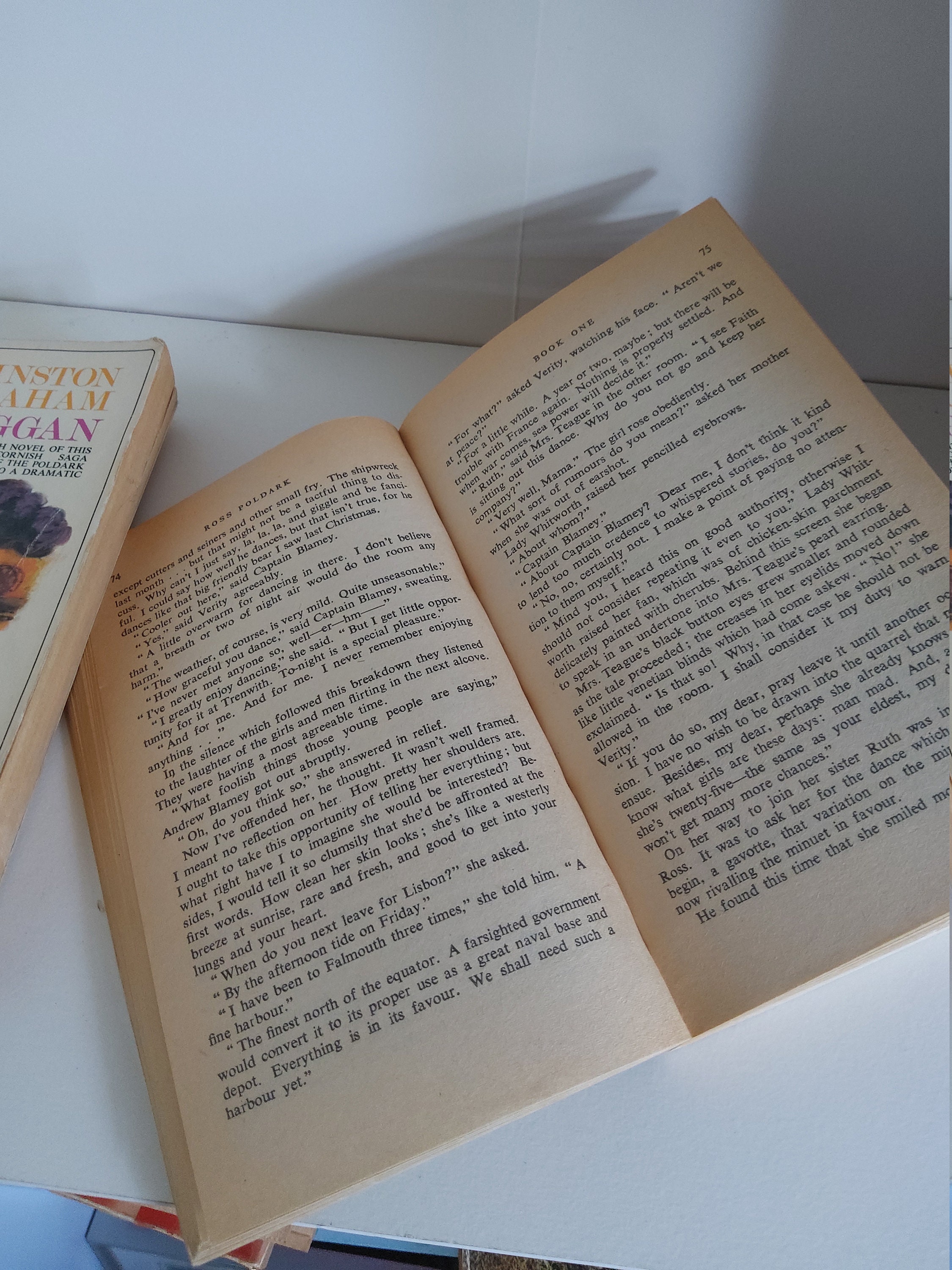 Ross Poldark and Warleggan Two Book Set by Winston Graham - Etsy UK