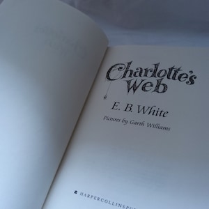 Charlotte's Web by E B White - Etsy