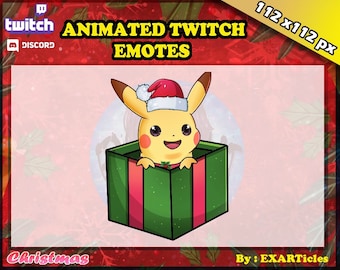 Gift Box Animated Emote - Etsy
