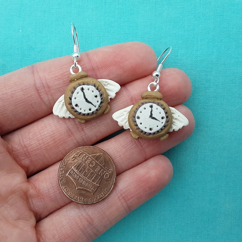 Clock With Wings - Etsy
