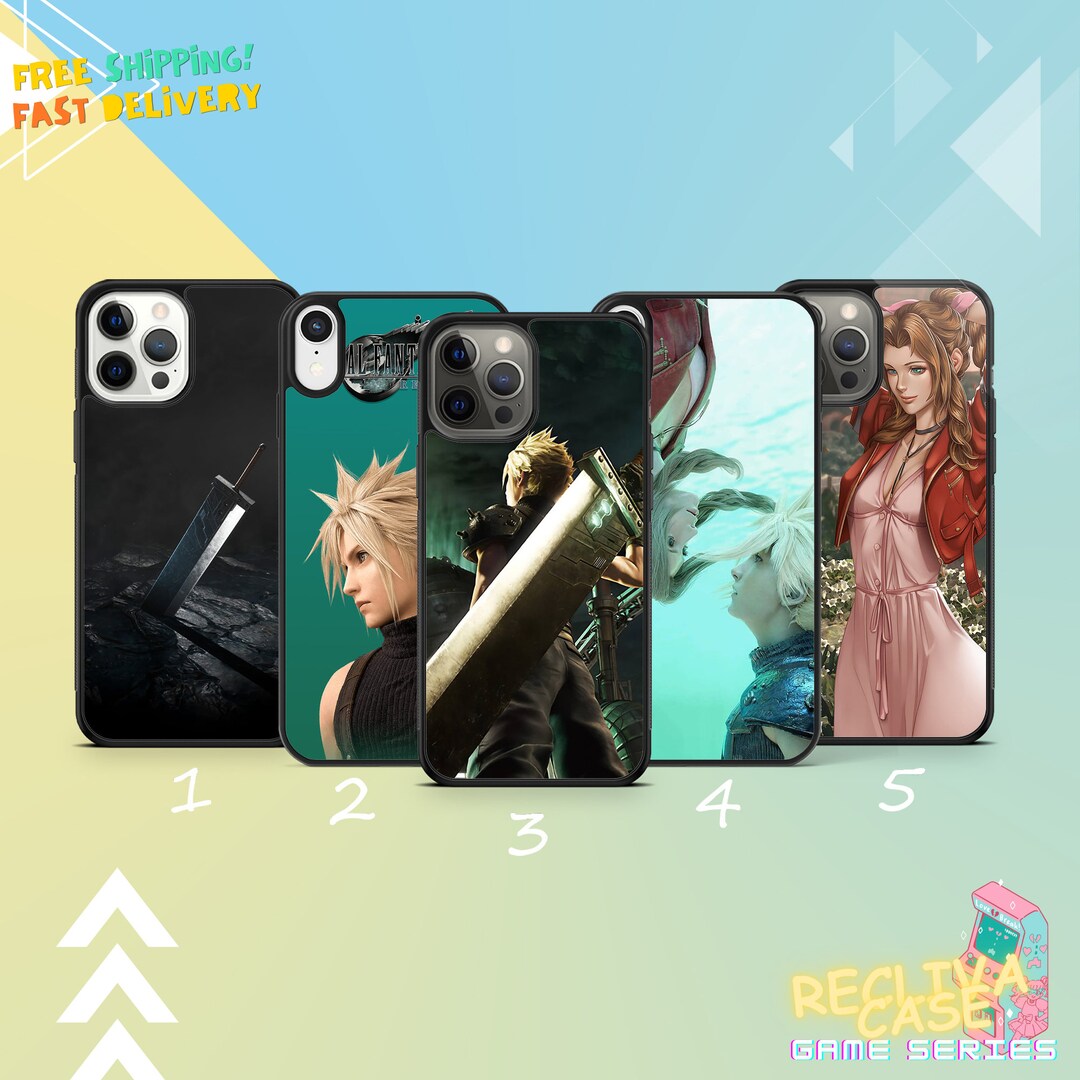 New Design Final Fantasy VII for iPhone 16 Pro Max 16 Pro 15 14 13 Pro ...