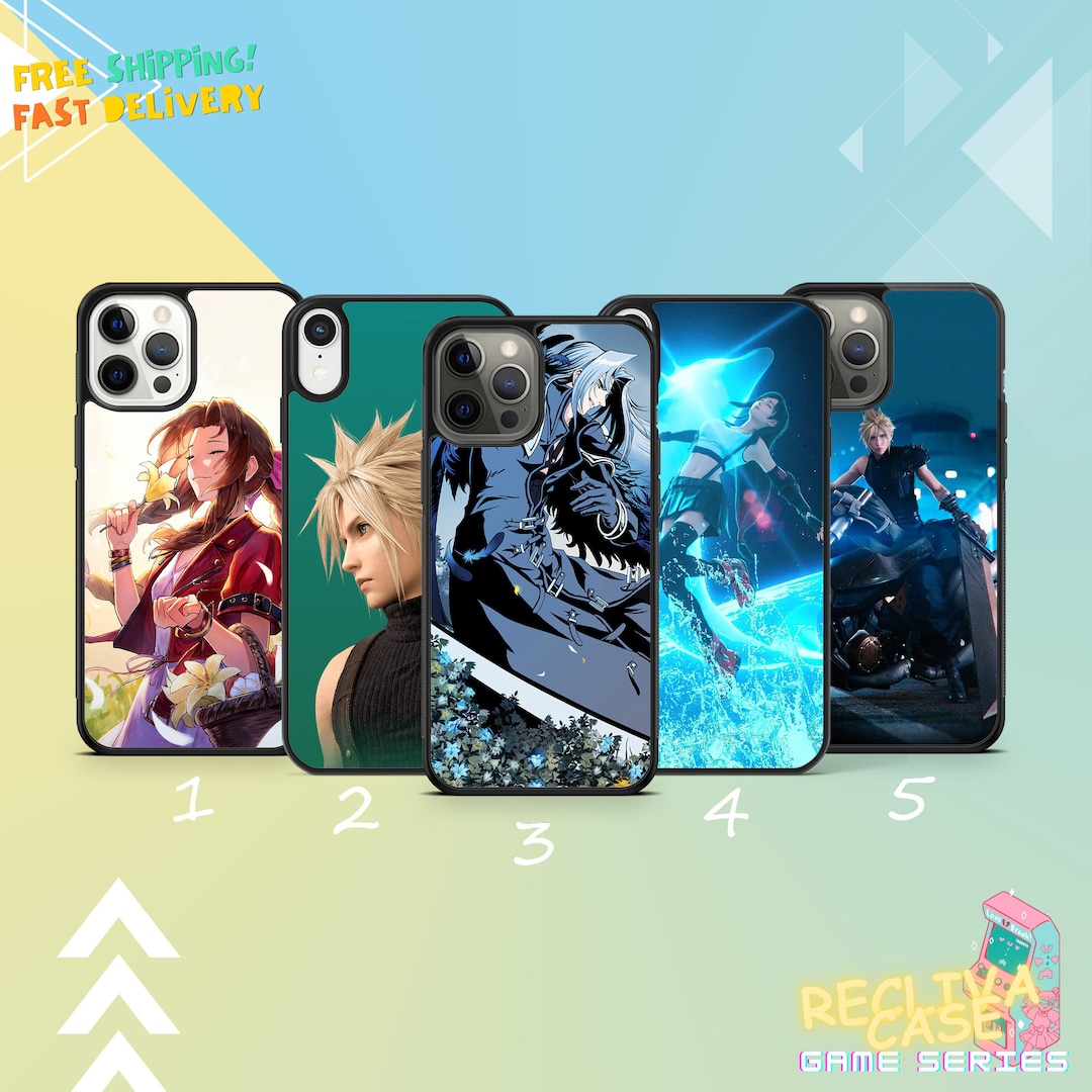 New Design Final Fantasy VII for iPhone 16 Pro Max 16 Pro 15 14 13 Pro ...
