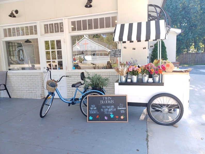 Mobile Flower Market Cart - Etsy