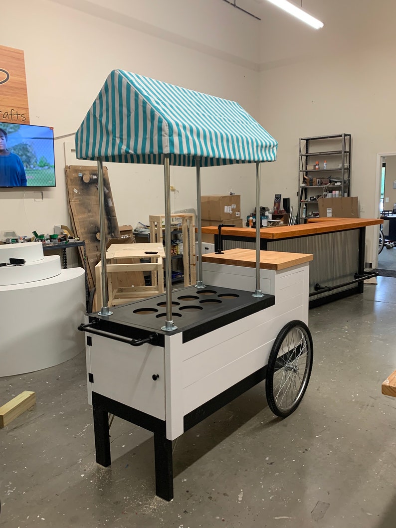 Mobile Flower Market Cart - Etsy