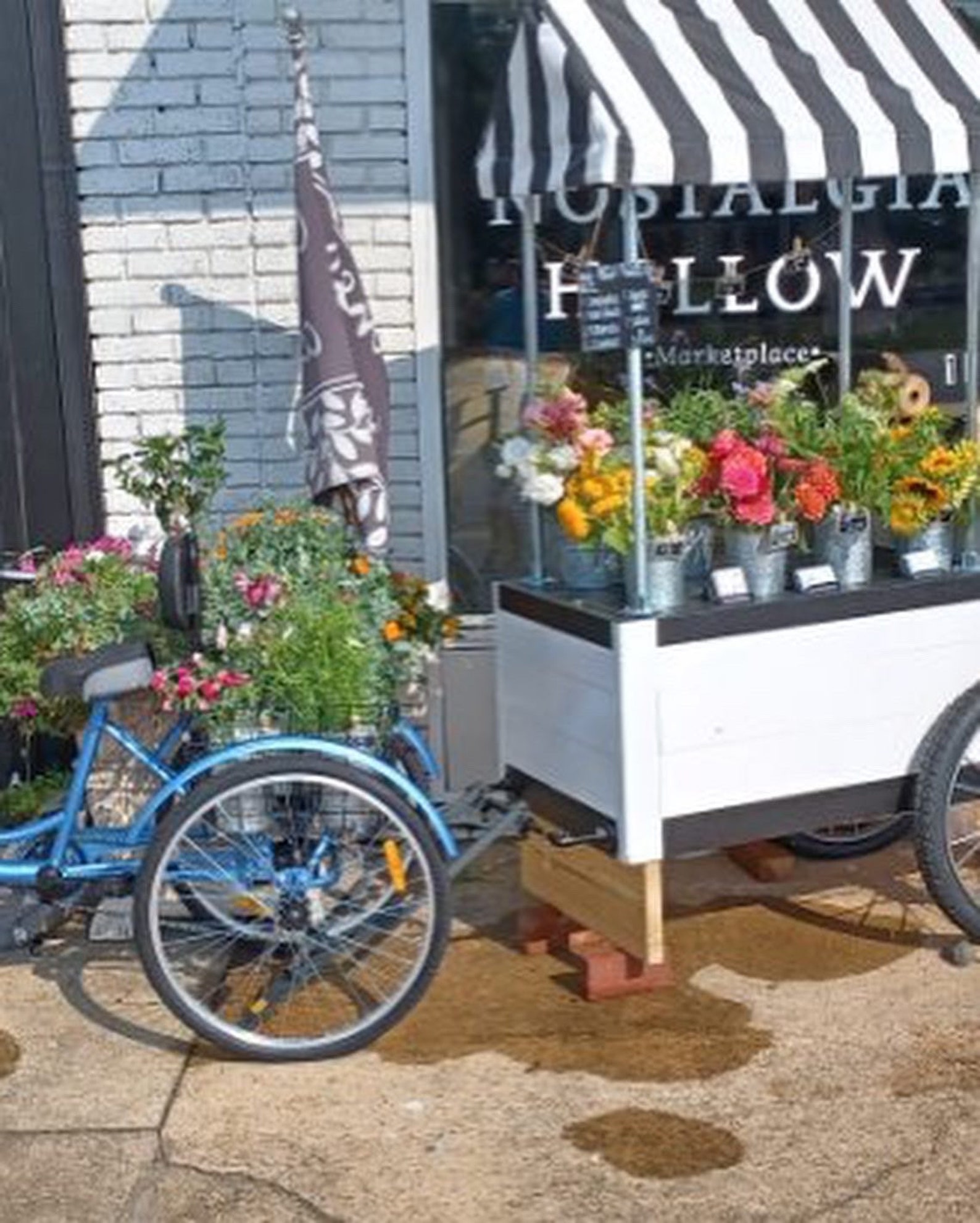 Mobile Flower Market Cart - Etsy