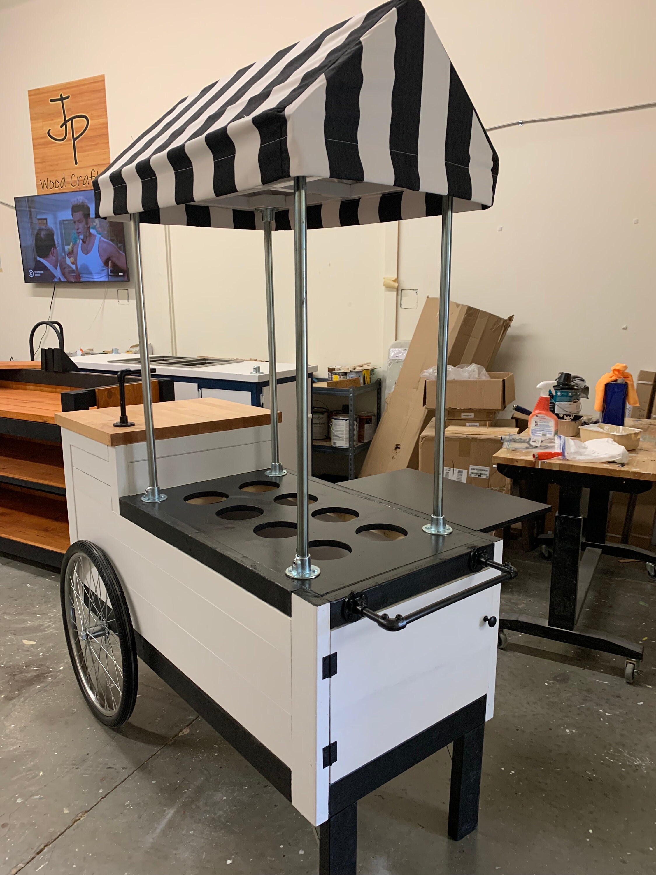 Mobile Flower Market Cart - Etsy